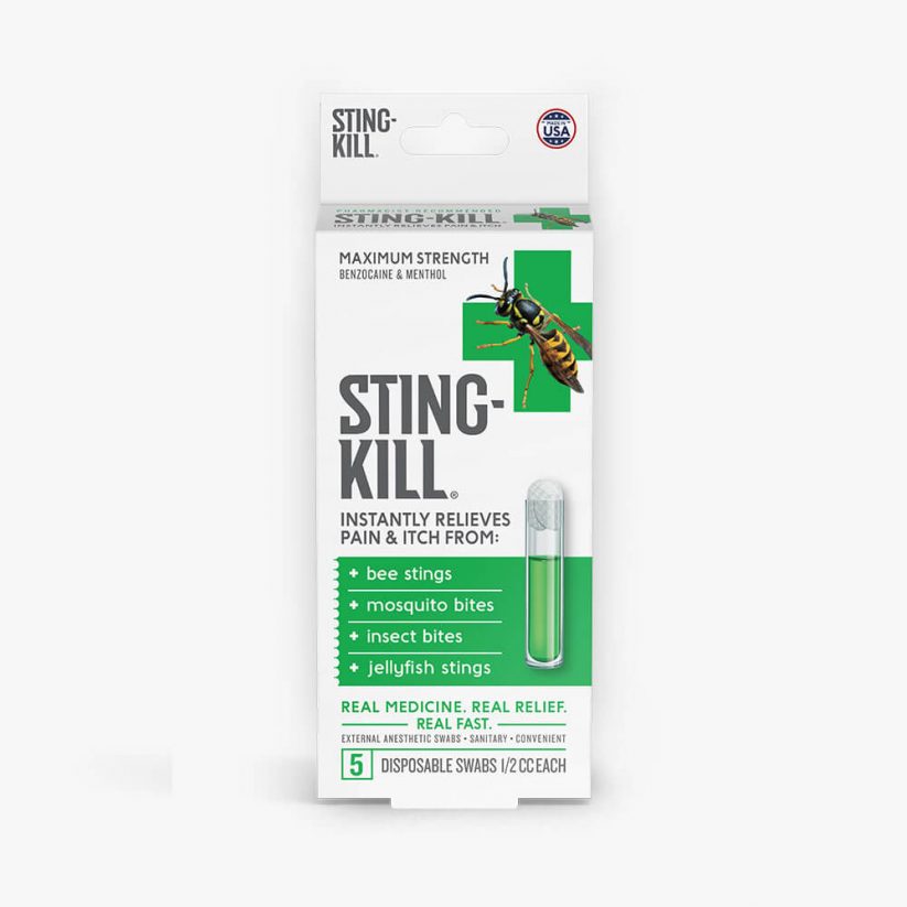 Sting-Kill Disposable Swabs | Sting-Kill - The Best Bee Sting Treatment